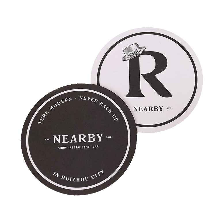 Round Personalized Paper Coaster | Top Best Gifts